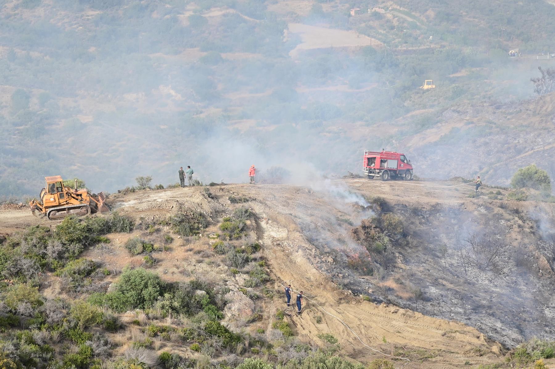 Miliou flare up under control, leaves ‘blackness’ | Cyprus Mail
