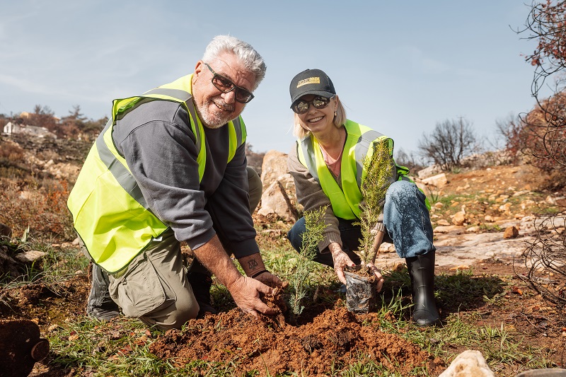Kokomix supports forest restoration in Souni village | Cyprus Mail
